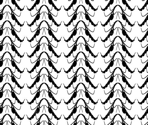 Seamless Abstract Background Pattern Wallpaper Spot Curl Vector