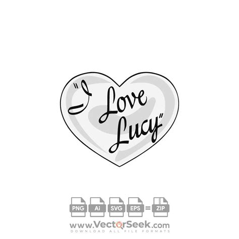 I Love Lucy Logo Png Svg Ai Vector Free Download