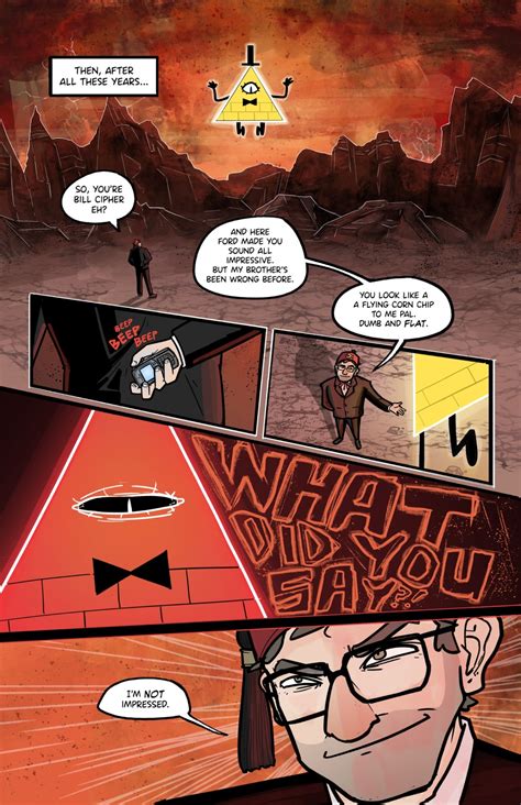 Amandagaskins Com A Different Path A Gravity Falls Fan Comic What