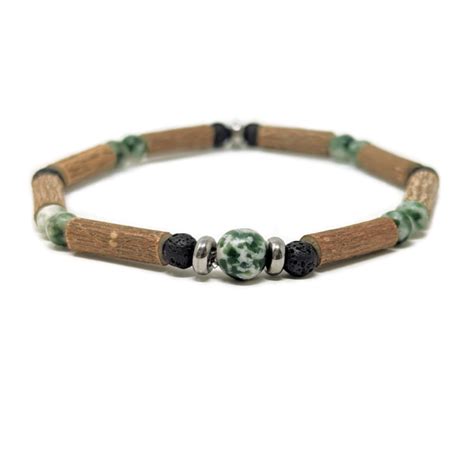 S14 Hazel Wood And Tree Agate Diffuser