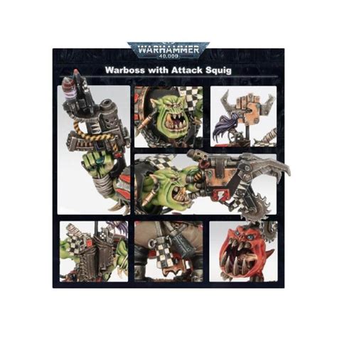 Ork Warboss With Attack Squig Where To Buy Size And Datasheets