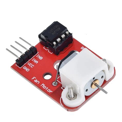 l9110 fan module dual h bridge motor driver for fan control techtoast