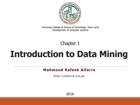 introduction to data mining chapter 1 pptx