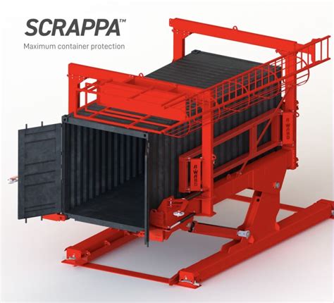A Ward Container Loading Unloading And Container Tilters On Linkedin Scrapmetal Scraprecycling