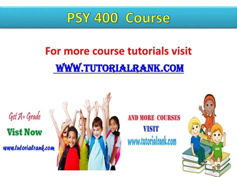 PPT PSY UOP Course Tutorial TutorialRank PowerPoint Presentation ID