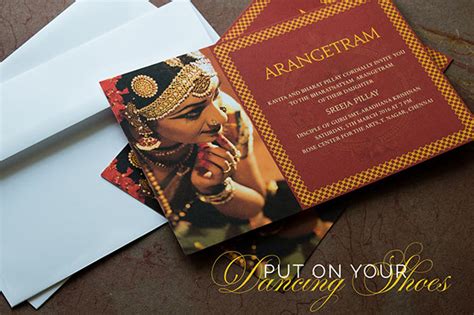 Earthy Nataraja Arangetram Invitation For Inksedge Behance