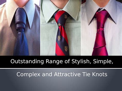 Tie Knots Types
