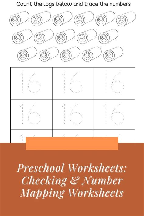 Counting And Mapping Worksheets For Preschoolers