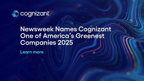 Vinay Kumar On Linkedin Exciting News Cognizant Has Been Named One Of Americas Greenest