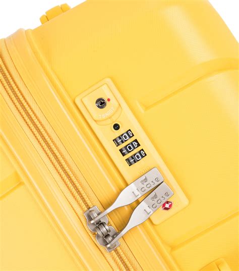 Большой чемодан спиннер L-case Singapore red (78 см)