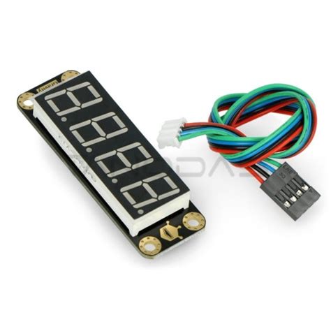 Dfrobot Dfr0645 R Gravity 4 Digital Led Segment Display Module Red