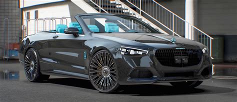 2024 Mercedes Maybach S680 2 Door Convertible Tiffany Edition Animate