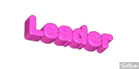 Leader Word Animated  Logo Designs