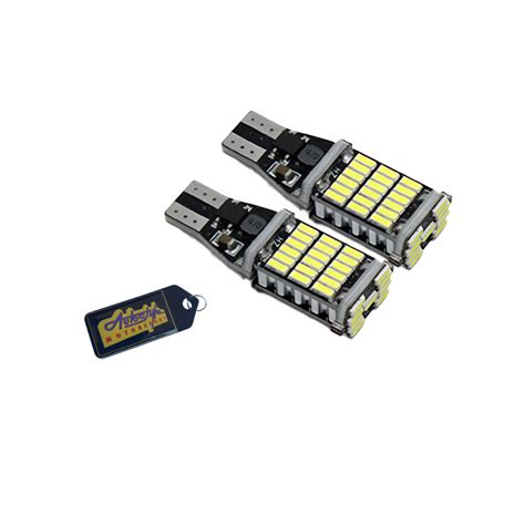 T15 Led Bulb Pair 45 Led Smd With Canceller White With Keyring Shop