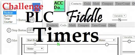 Plc Fiddle Pulse Output Timer Challenge Solution Acc Automation