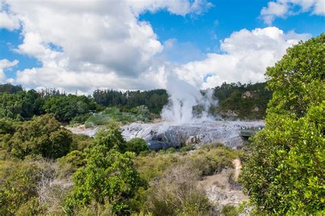 Exploring The Rotorua Geysers In New Zealand Atlas And Boots