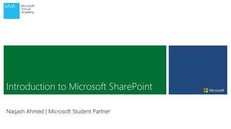 Ppt Introduction To Microsoft Sharepoint Powerpoint Presentation