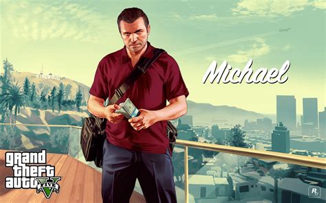 Michael Gta 5 Wallpapers Wallpaper Cave