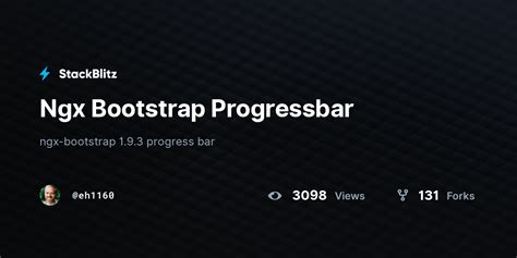 Ngx Bootstrap Progressbar Stackblitz