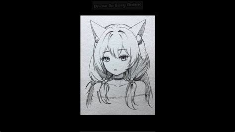 Drawing Cat Eared Anime Girl Draw So Easy Anime Youtube