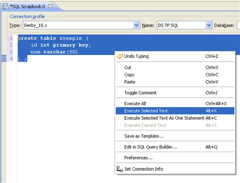 Premiers Pas Avec Derby Dans Eclipse