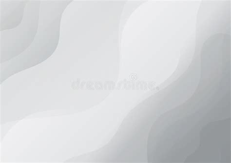 Abstract White Background With Gray Dynamic Curve Vector Stock Illustration Illustration Of