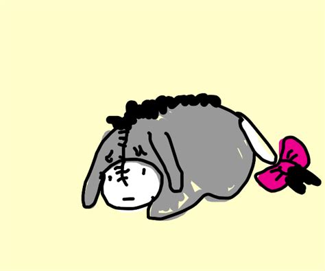 Depressed Eeyore Drawception