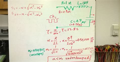 Engineering 44 MRoueintan Series RLC Circuit Step Response RLC Circuit Response