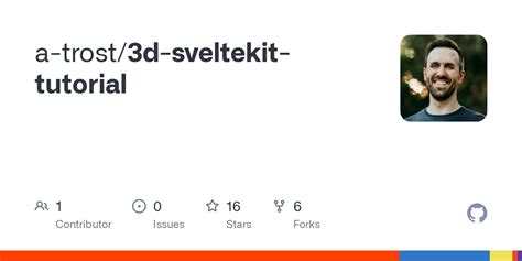 GitHub A Trost 3d Sveltekit Tutorial