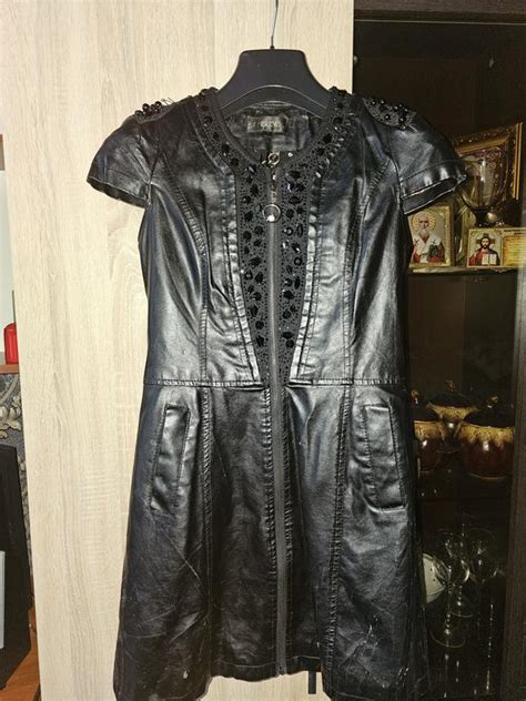 Плаття шкіряне — ціна 300 грн у каталозі Сукні міді Купити жіночі речі за доступною ціною на