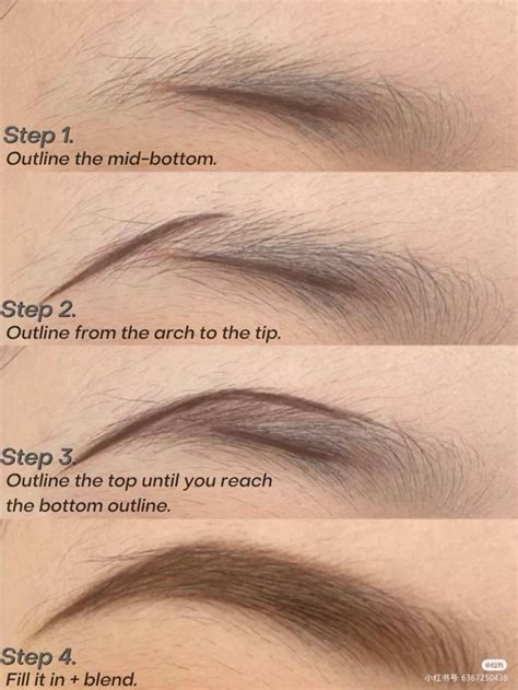 Korean Makeup Douyin Makeup Learn How To Do Your Eyebrows Eyebrow