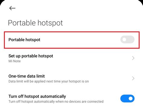 How To Set Up Portable Hotspot On Redmi Note The Droid Guy