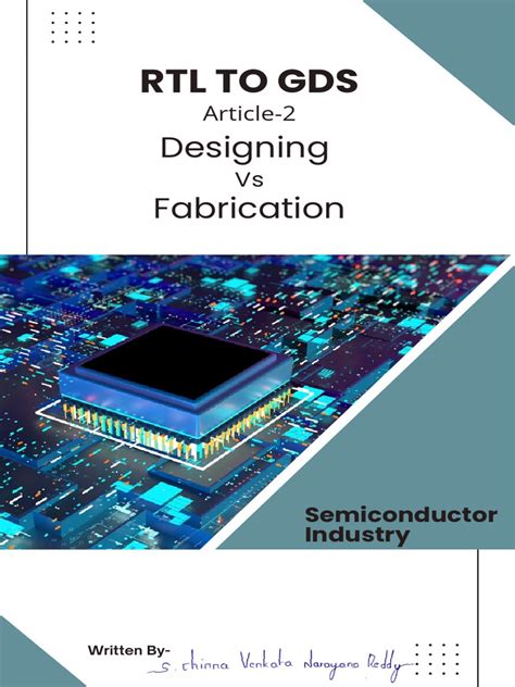 Design Vs Fab In Vlsi Pdf Integrated Circuit Semiconductor Device Fabrication