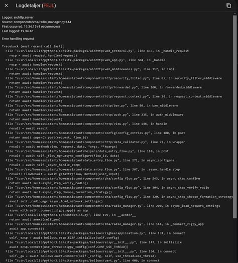 Zigbee Problems R Homeassistant