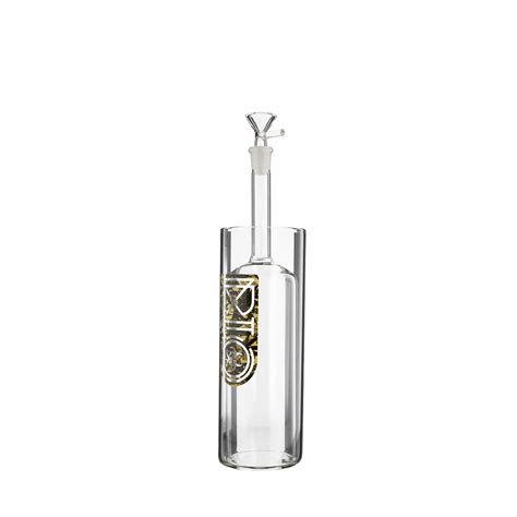 Bio Glass Gravity Glass Water Pipe 12 14mm Various Colors
