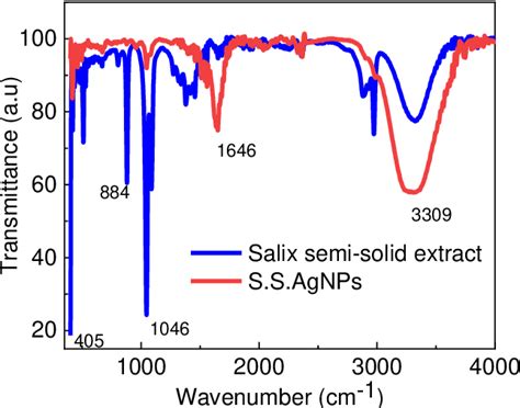 Figure 1 From Green Synthesis Silver Nanoparticles Using Salix Semi