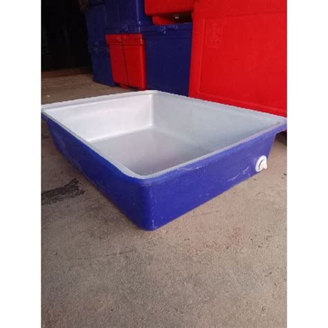 กระบะพลาสติกสี่เหลี่ยม 100 ลิตรอ่างเหลี่ยม 100 ลิตรถังพลาสติกสี่เหลี่ยม 100 ลิตรถังพลาสติก Pe