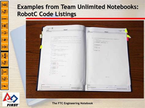 Ppt The Ftc Engineering Notebook Powerpoint Presentation Free