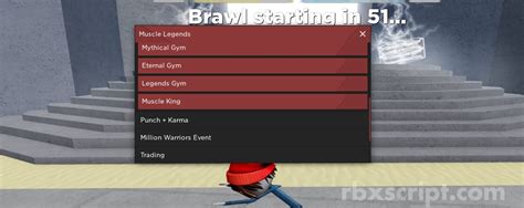 Muscle Legends Teleports Event Trading Scripts Rbxscript