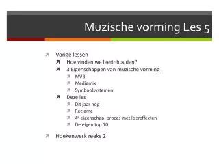 Ppt Muzische Vorming In Het Eerste Leerjaar Powerpoint Presentation