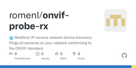 Github Romenlonvif Probe Rx 📹 Realtime Ip Camera Network Device Discovery Pings All Cameras