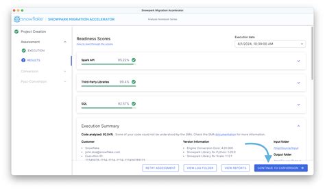 snowpark migration accelerator conversion quick start snowflake