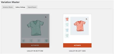Woocommerce Variation Master Variation Dropdown Variable Products Variation Swatches