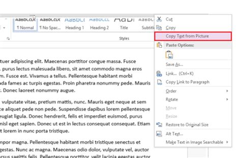 Onenote Copy Text From An Image