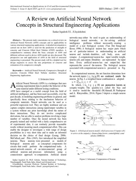 a review on artificial neural network concepts in structural