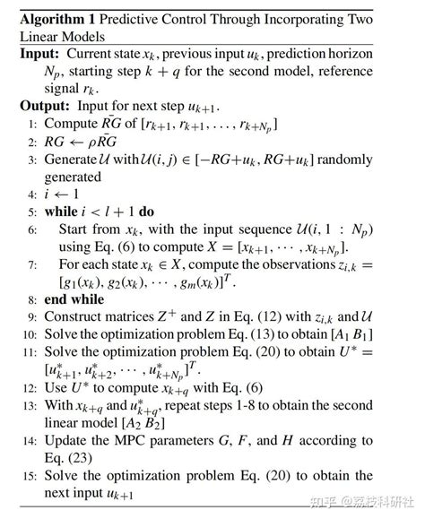 基于数据驱动的 Koopman 算子的递归神经网络模型线性化，用于纳米定位系统的预测控制研究（matlab代码实现） 知乎