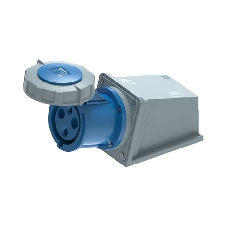 Kripal 3 Phase 63a Industrial Socket Female 3p 4p Ip67 Waterproof Sockets And Plugs 400v Single
