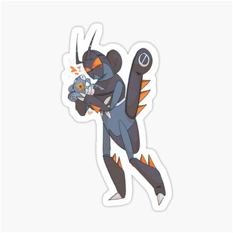 Nymble And Lokix Sticker For Sale By Dasicality Redbubble