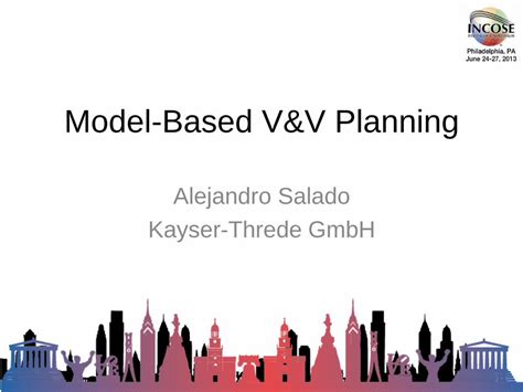 Pdf Efficient And Effective Systems Integration And Verification Planning Using A Model