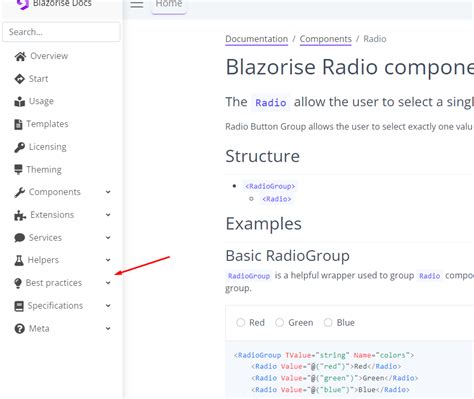 Docs Add Best Practices Issue 4842 Megabit Blazorise GitHub